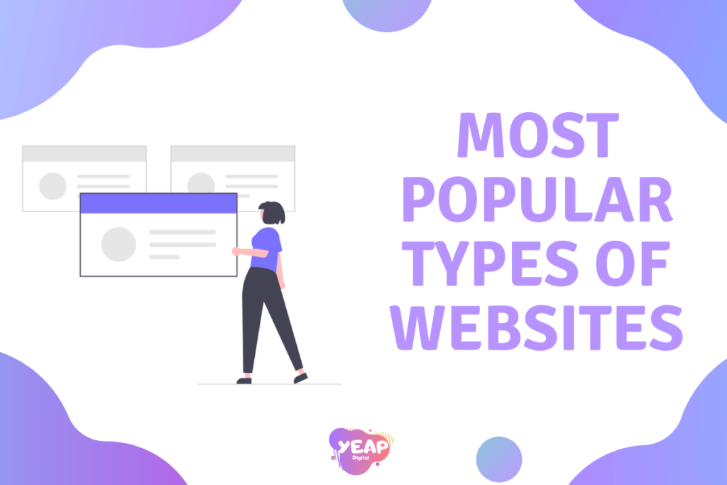 Most Popular Types of Websites - Yeap Digital